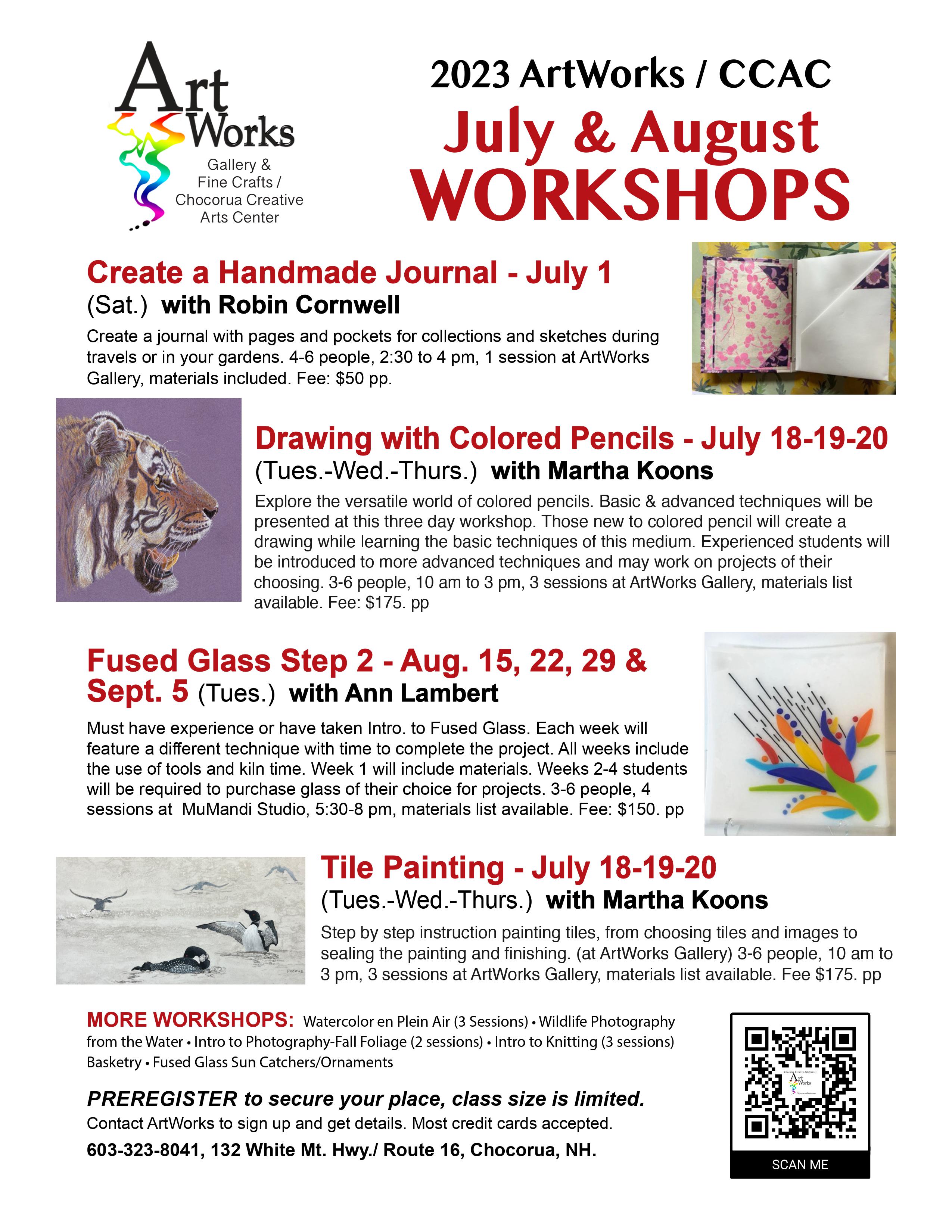 Workshops – ArtWorksCCAC